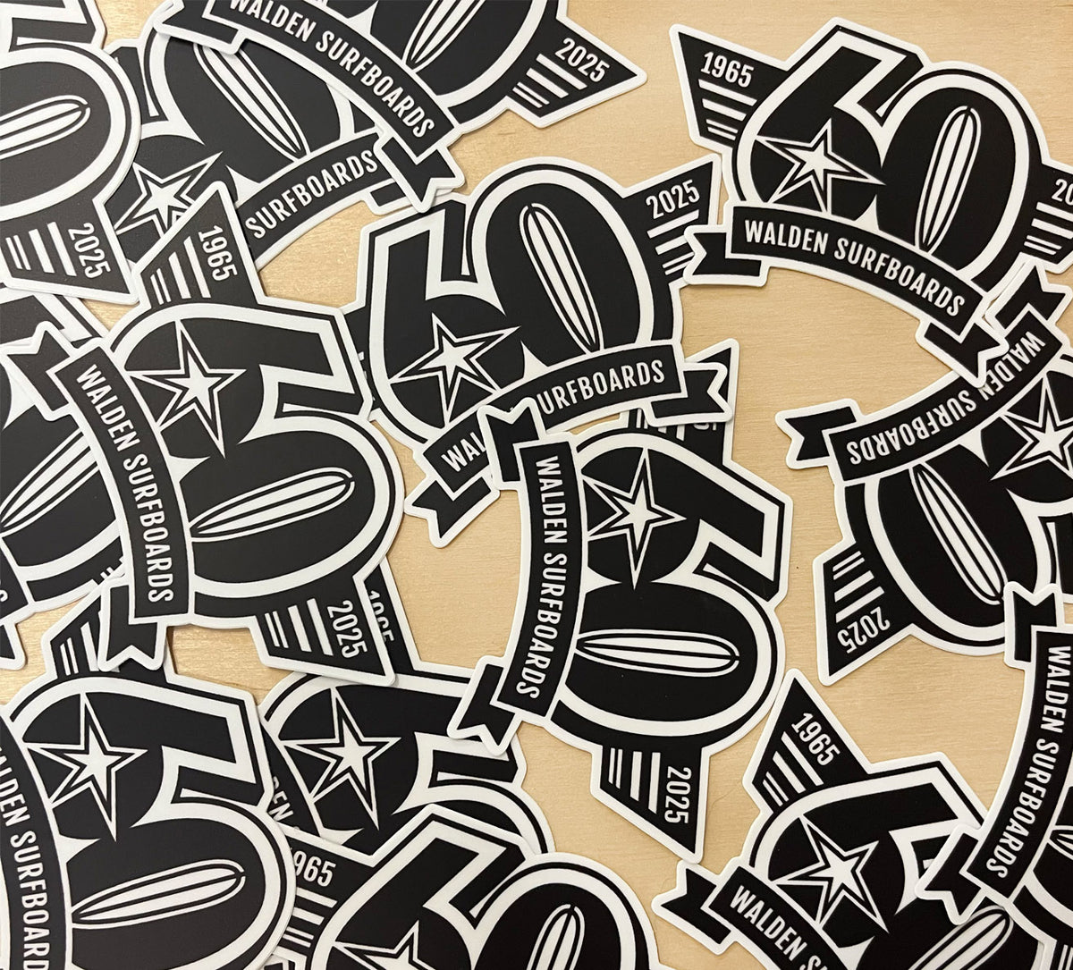 60th Anniversary black - pack – Walden Surfboards