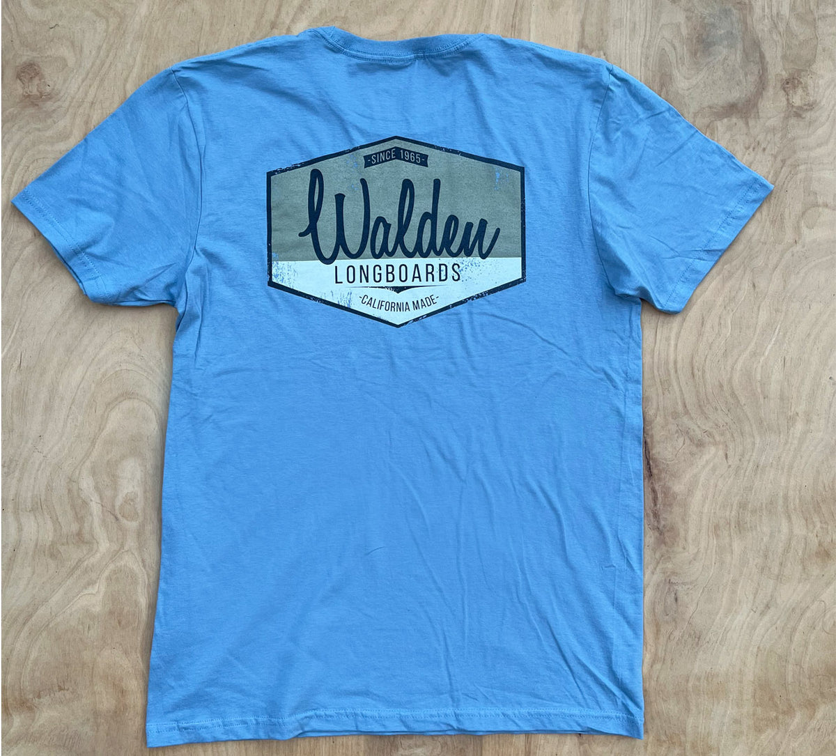 Classic Script - lt. blue – Walden Surfboards