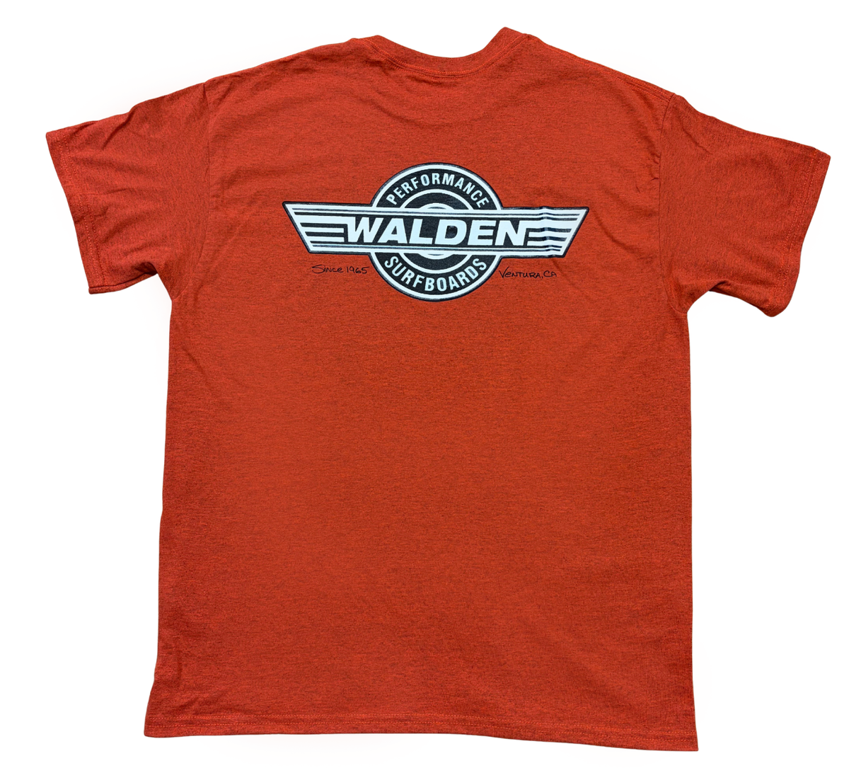 Performance Black logo: Antique Orange – Walden Surfboards