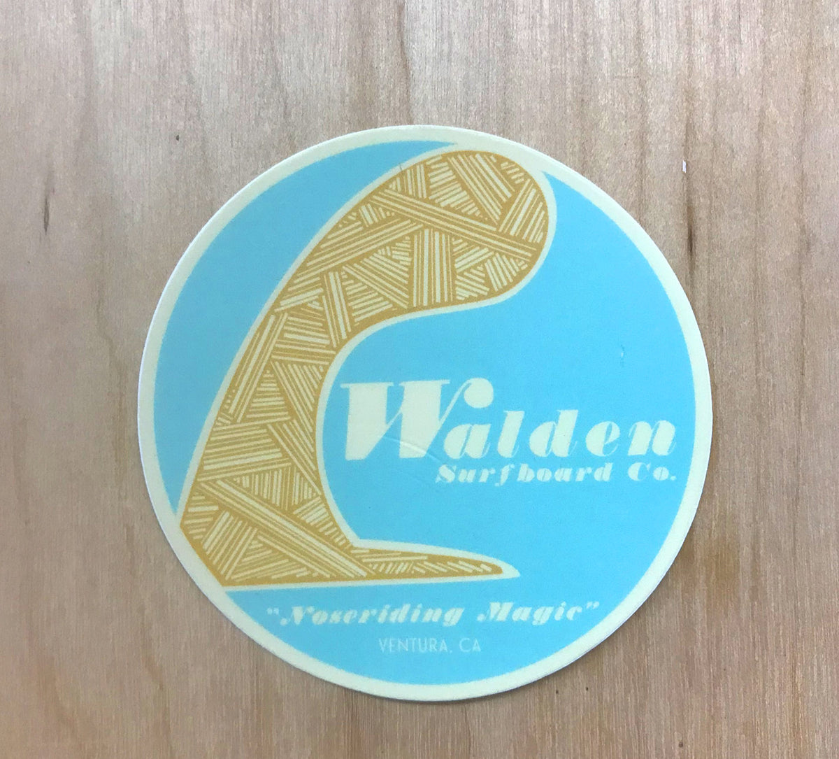 Fin Sticker – Walden Surfboards